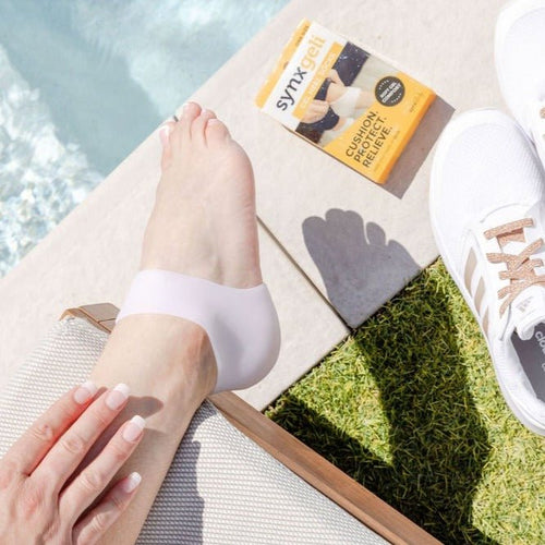 Gel Heel Socks: Cushioning and Protection for Cracked Heels - SynxBody