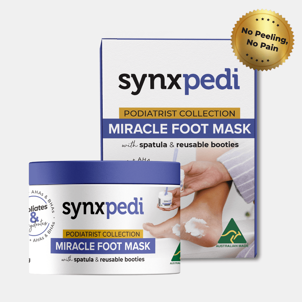 Miracle Foot Mask - Podiatrist Footcare Collection | Synxpedi - SynxBody