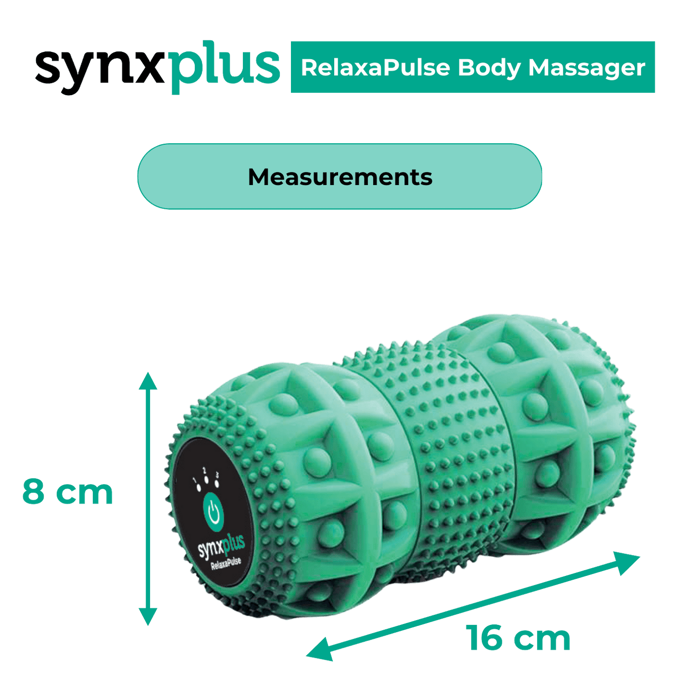 RelaxaPulse Portable Vibrating Massage Roller - SynxBody